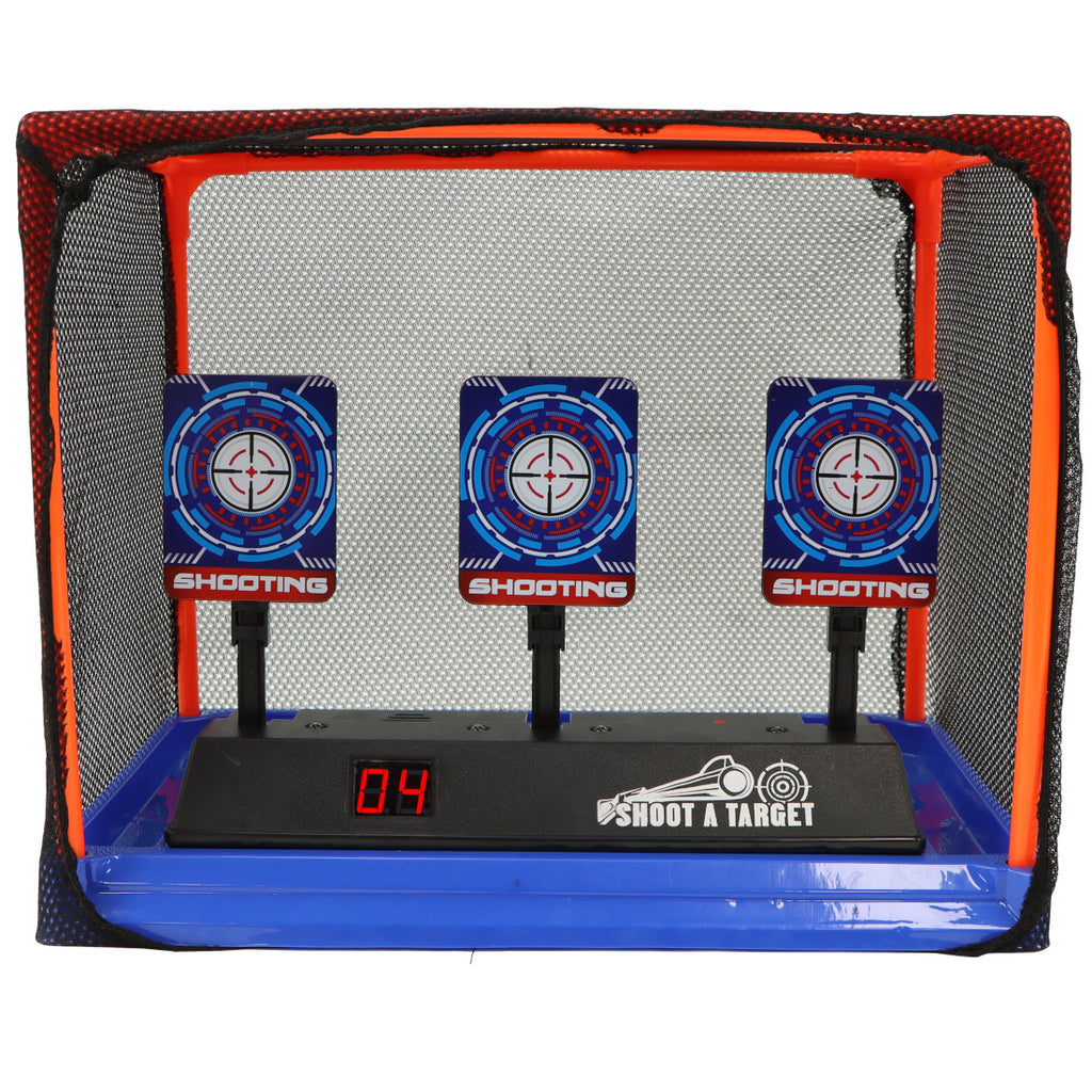 Electronic Gel Blaster Target with Catch Net