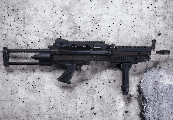 M249K MINIMI SAW FULL METAL GEL BLASTER | A&K Cybergun FN Licensed AEG ...